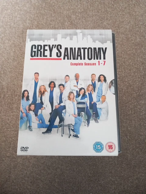 GREY'S ANATOMY - Series 1-7 - Complete (Box Set) (DVD, 2012) £7.00 ...