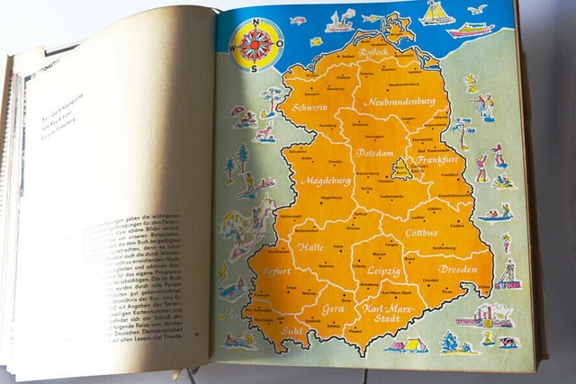 DDR /DAS FERIEN UND BÄDERBUCH 1963 von der Ostsee bis zum Schwarzen ...