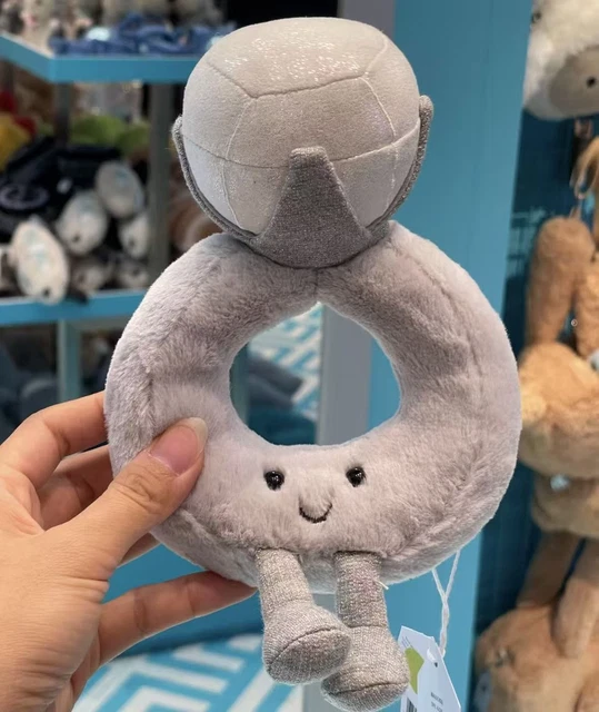 JELLYCAT AMUSEABLE RING Diamond Plush Toy New with Label & Dust Bag ...
