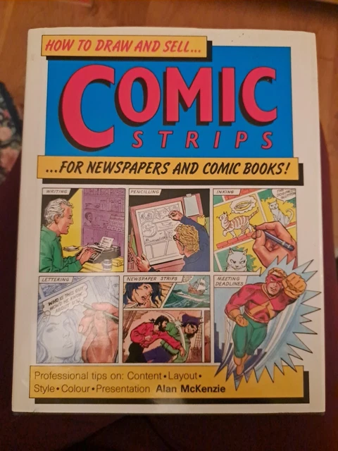 HOW TO DRAW & Sell Comic Strips by McKenzie, Alan Hardback Book £10.00 ...