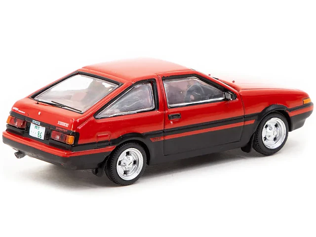 TOYOTA SPRINTER TRUENO AE86 RHD Black/Red Interior 1/64 £21.66 ...