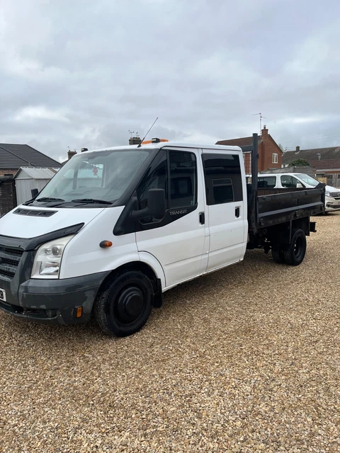 FORD TRANSIT CREW Cab Tipper, 2011, Mk 7 £4,250.00 - PicClick UK