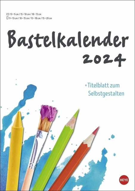 Kalender 2024 Zum Basteln