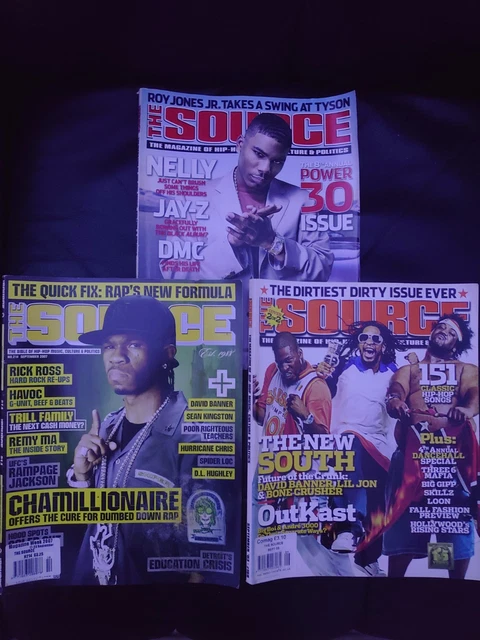 SOURCE MAGAZINE X3 Feat. Nelly, Chamillionaire, Lil Jon Ect. £21.52 ...
