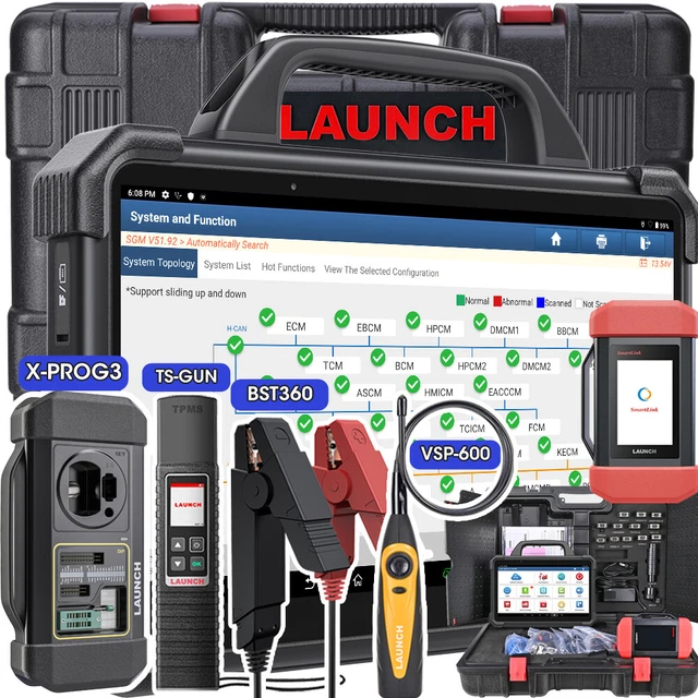 LAUNCH X431 PAD VII 7 Outil diagnostic J2534 Programmation CODAGE ECU X-PROG3 FR EUR 3.063,20 ...