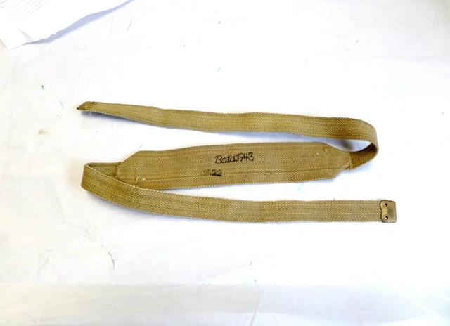 BRITISH ARMY BATA Ww2 Pattern 1937 Web Shoulder Straps British India £9 ...