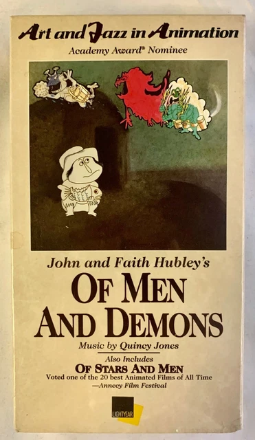 OF MEN AND Demons VHS NEW SEALED Harlow Shapley Mark Hubley Ray John ...
