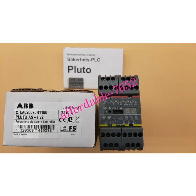ABB 2TLA020070R1100 PLUTO AS-i V2 Safety Relay New FedEx or DHL OR UPS ...