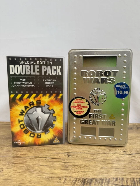 VHS VIDEO BUNDLE Robot Wars The First Great War Limited Edition ...