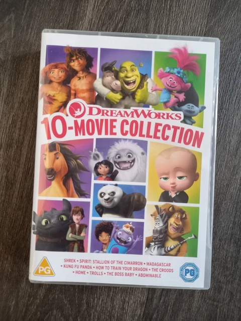 DREAMWORKS DVD COLLECTION Limited Edition 10 Movie Box Set Good As New ...