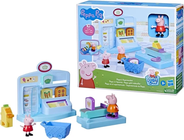 PEPPA PIG PEPPA’S Adventures Peppa’S Supermarket Playset Preschool Toy ...