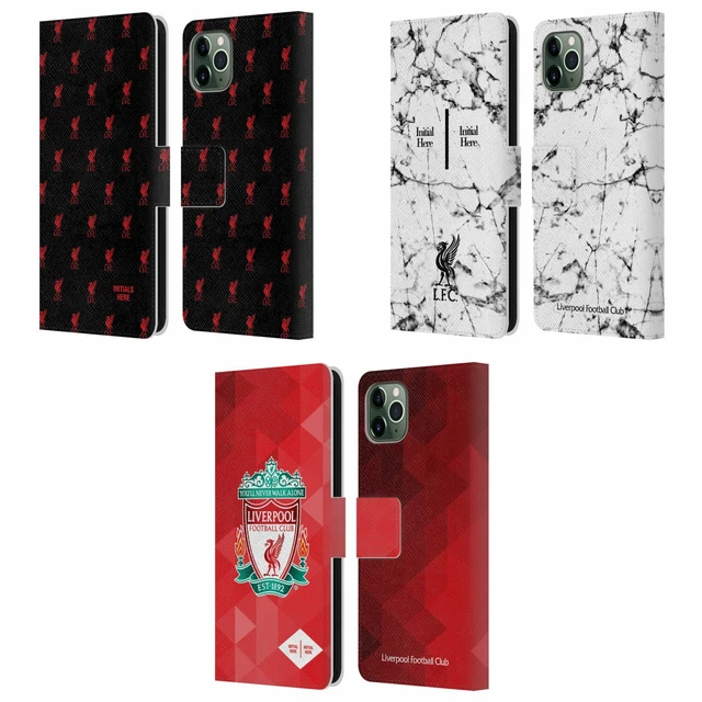 CUSTOMISED LIVERPOOL FC LFC LOGO 1 PU LEATHER BOOK CASE FOR APPLE ...