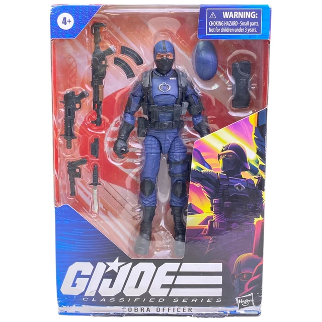 GI JOE CLASSIFIED Cobra Officer 6" Action Figure #37 Hasbro 2022 New ...