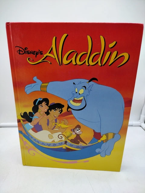 DISNEY'S ALADDIN CLASSIC Storybook Hardcover Vintage 1992 £3.95 ...