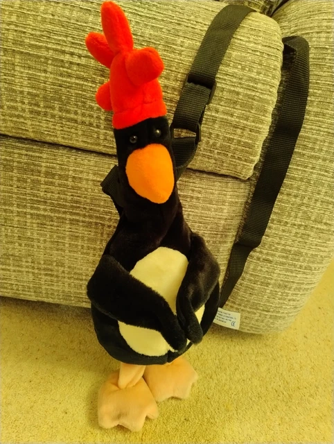 WALLACE & GROMIT Feathers McGraw Backpack with Zipped Compartment Soft ...