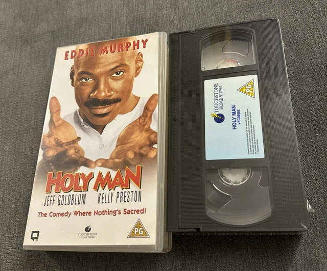 HOLY MAN (VHS, 2002) Eddie Murphy/Jeff Goldblum/Kelly Preston - Tape ...
