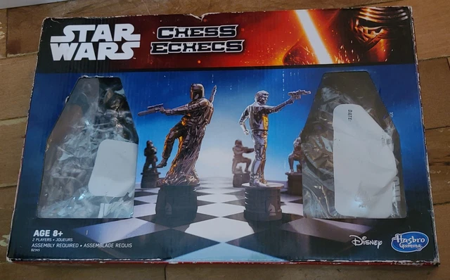 DISNEY STAR WARS Chess set by Hasbro Complete Pieces $39.95 - PicClick CA