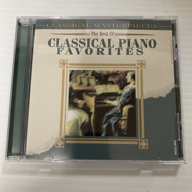 CD THE BEST Of Classical Piano Favorites 1999 Madacy Entertainment ...