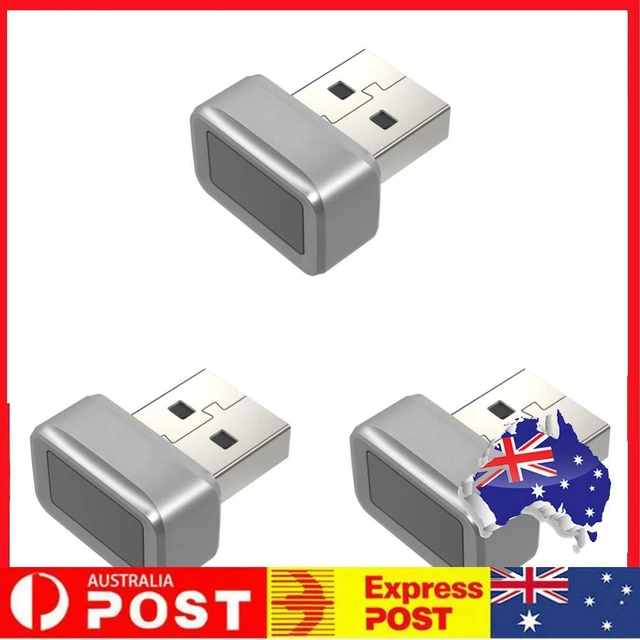 USB FINGERPRINT KEY Reader FIDO U2F Windows Hello Mini Fingerprint ...