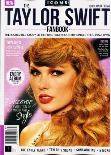 TAYLOR SWIFT - Fanbook (Every Album, Every Track, Her Music & Style ...