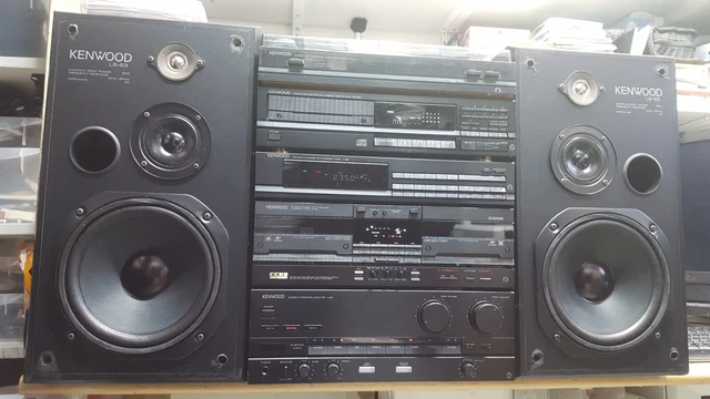 KENWOOD HIFI 5 pieces Stack system separates A-92 X-92 T-92L DP-920 LS ...