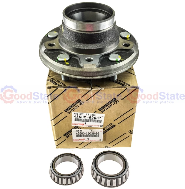 GENUINE TOYOTA LANDCRUISER FZJ76 FZJ74 FZJ71 FZJ105 Front Axle Wheel ...