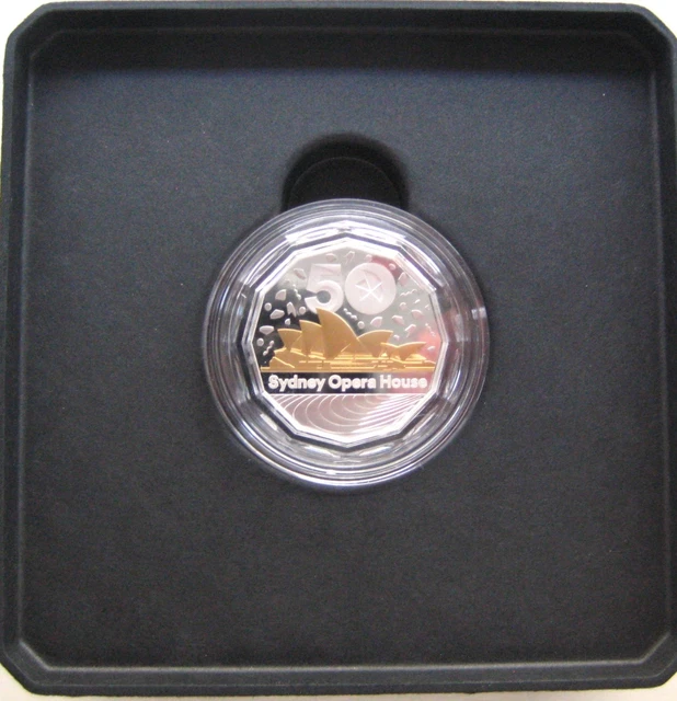 SYDNEY OPERA HOUSE Gold Plated Silver Coin As Photo $180.00 - PicClick AU