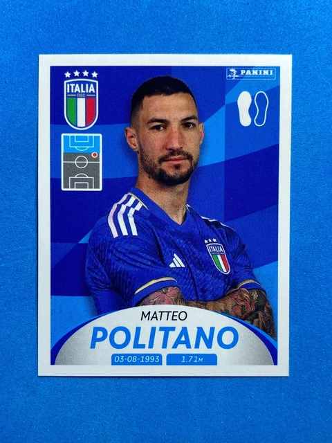PANINI EURO 2024 Germany the Best from Europe n.260 Matteo Politano ...