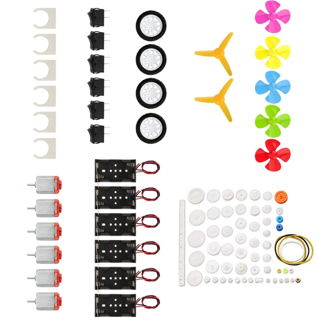 95PACK DC MOTORS Kit Mini Electric 3V 10000 RPM Strong Magnetic ...