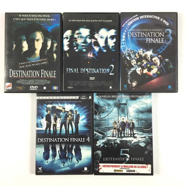 DESTINATION FINALE 1 2 3 4 5 L'intégrale La Collection / Coffret Lot 5 DVD EUR 21,99 - PicClick FR