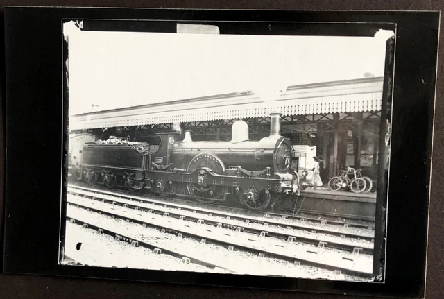 OXFORD RAILWAY STATION & GWR QUEEN CLASS LOCOMOTIVE NO. 1123 c. 1903 £1 ...