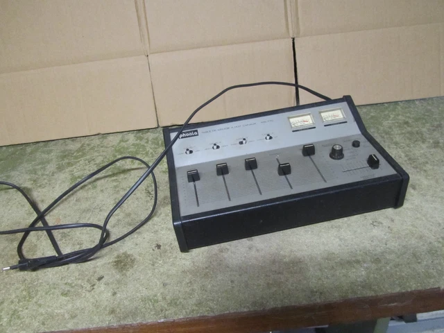 TABLE DE MIXAGE PHONIA MX770 en l'etat EUR 30,00 - PicClick FR
