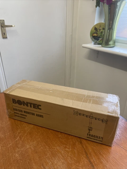 BONTEC DUAL MONITOR Stand | 13 - 27 Inch Screens | Adjustable BNIB ...