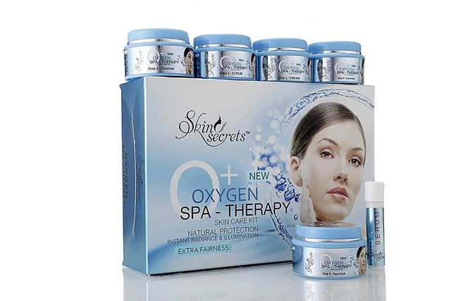 SKIN SECRETS OXYGEN Spa Therapy Facial Kit 310 gm Pack Of 6 Pcs £31.47 ...