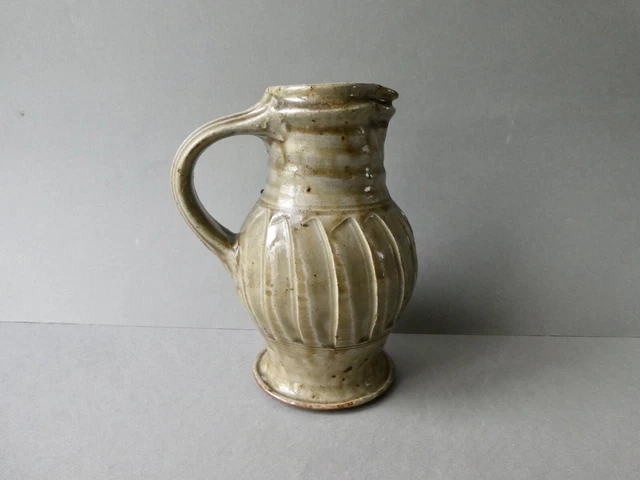 ANCIEN PICHET EN grès émaillé, signé la Borne EUR 450,00 - PicClick FR