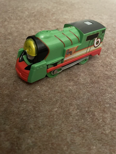 THOMAS & FRIENDS Trackmaster Turbo Percy Train, Racing, Rare, Mattel ...