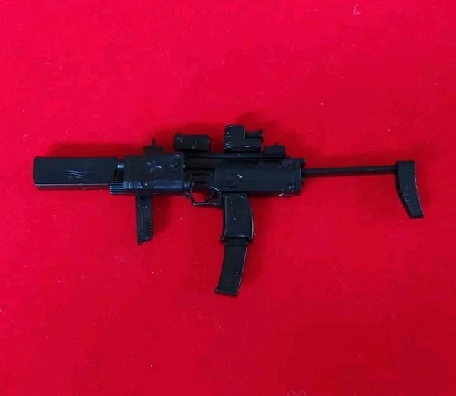 1/6 SCALE MP7 SMG Machine Gun Resident Evil Seal Dragon Action Man 12 ...