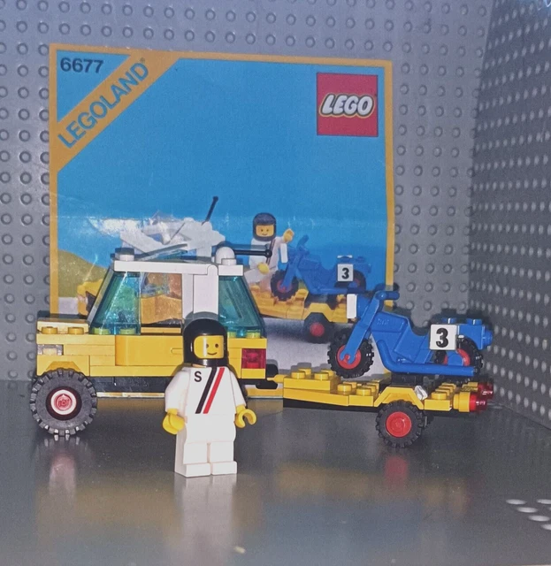 LEGO LEGOLAND CITY 6677 /1986 Vintage Motocross Racing kpl. mit OBA ...