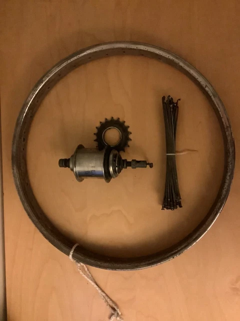 RALEIGH CHOPPER MK2 Rear Wheelrim +3 speed hub - used. Cash on ...
