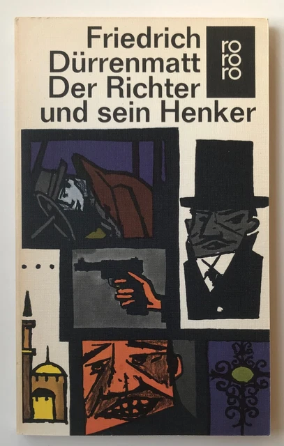 FRIEDRICH DÜRRENMATT - Der Richter und sein Henker - rororo Taschenbuch ...