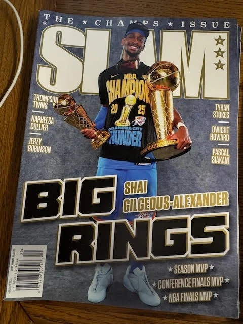 AUGUST SEPTEMBER 2025 Shai Gilgeous-Alexander SLAM Magazine #257 ...