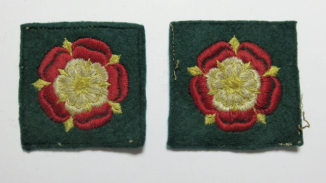 PAIR BRITISH ARMY CATTERICK GARRISON Formation Signs Badges £4.95 ...