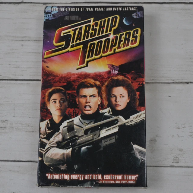 TRI STAR VHS Starship Troopers 1998 SciFi Gore Action Cult Paul ...