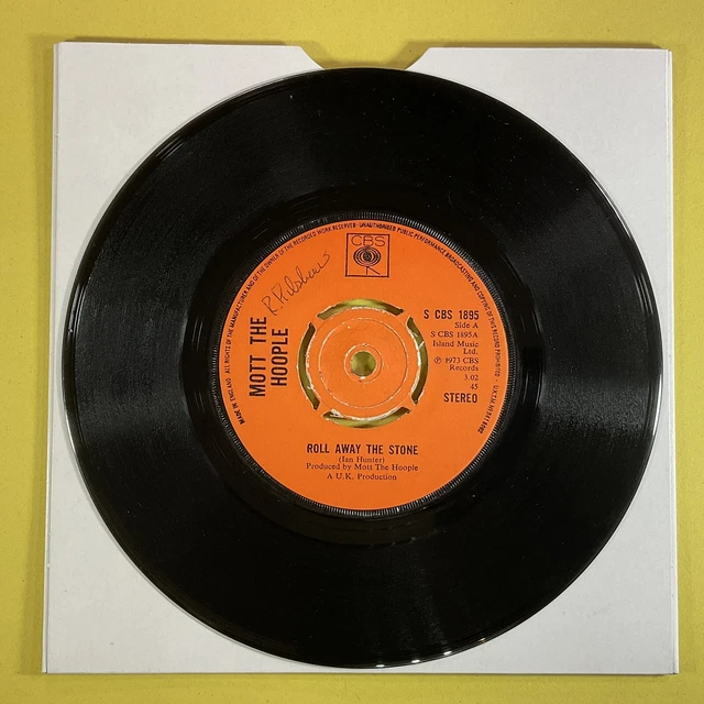 MOTT THE HOOPLE, Roll away the stone, 7" Single Vinyl Record EUR 2,57 ...