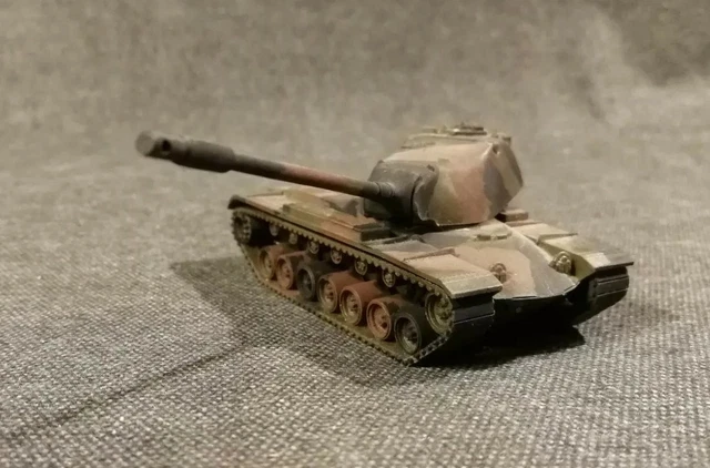 MINITANKS ROCO US Army M103 Kampfpanzer in 80er Camo Modell 1:87 H0 £10 ...