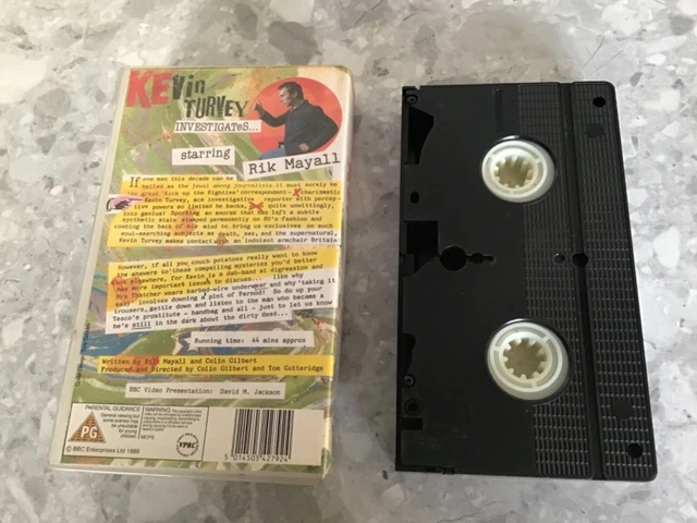 KEVIN TURVEY INVESTIGATES - Comedy 1989 (PG) PAL VHS Video Tape £10.00 ...