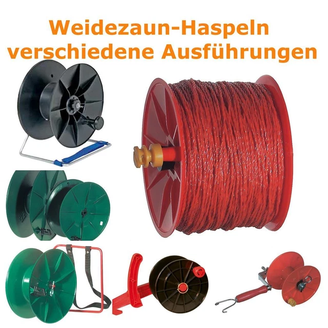 WEIDEZAUNHASPEL HASPEL HANDHASPEL Kunststoffhaspel Weidehaspel ...