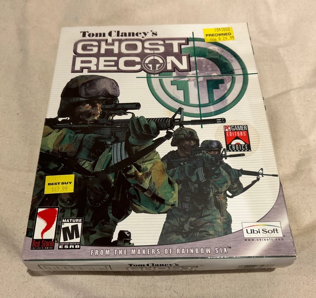 TOM CLANCY'S GHOST Recon (PC, 2001), Grande Boîte. En grande forme EUR ...