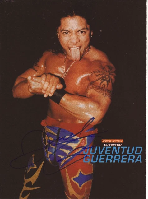 WWE WWF JUVENTUD Guerrera Autographed Hand Signed 8X10 Photo Wrestling ...