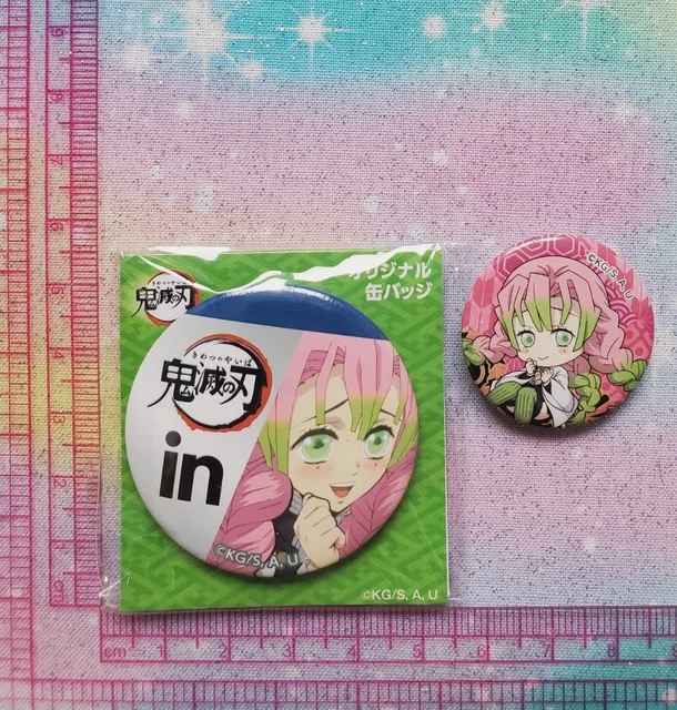 MITSURI KANROJI - Demon Slayer - Official Japanese Set of 2 Badges EUR ...